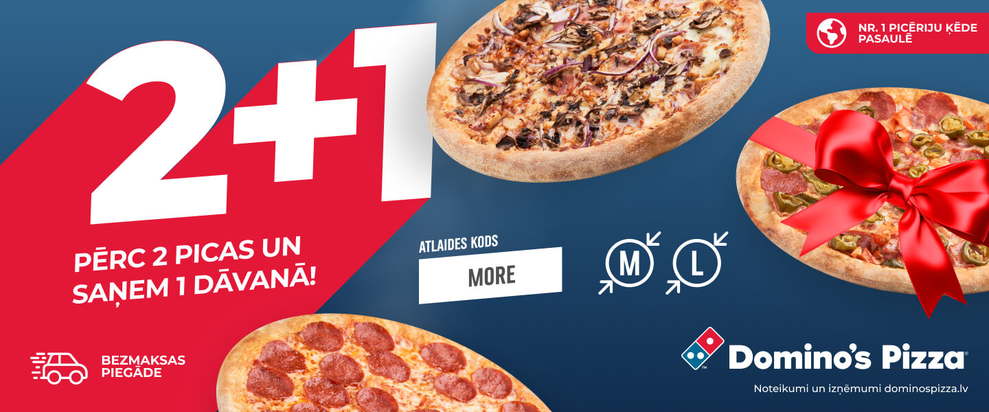 Order pizza in Riga with delivery | Domino’s Pizza