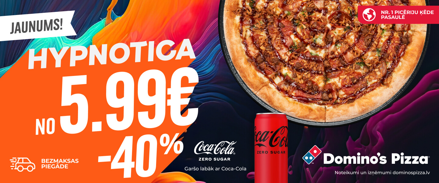 Order pizza in Riga with delivery | Domino’s Pizza