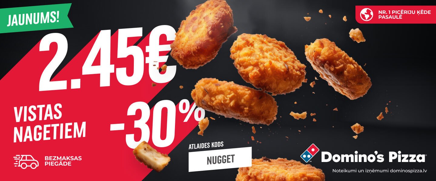 Order pizza in Riga with delivery | Domino’s Pizza