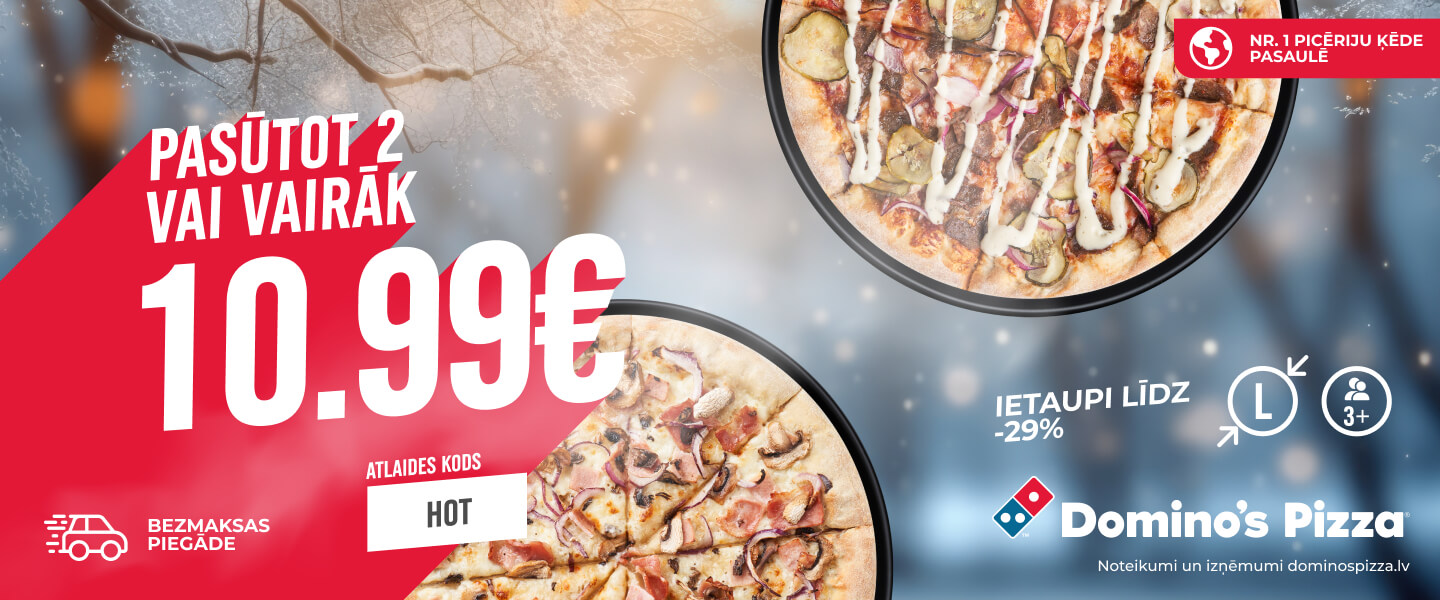Order pizza in Riga with delivery | Domino’s Pizza