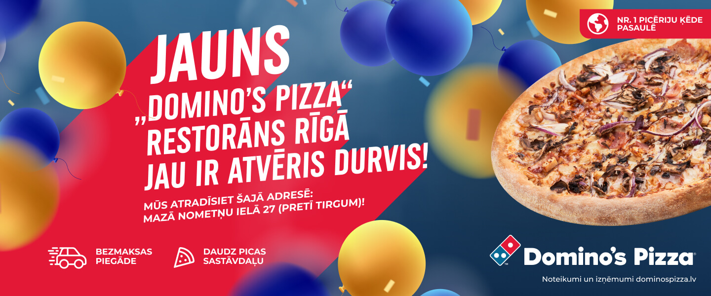 Order pizza in Riga with delivery | Domino’s Pizza