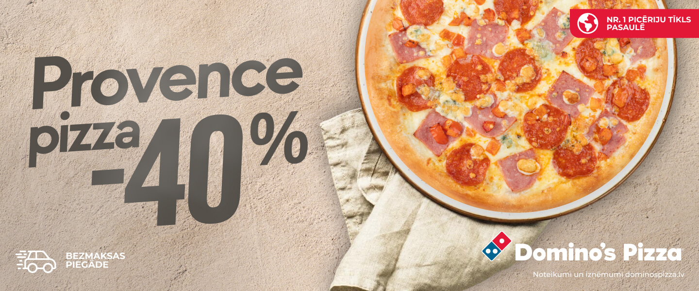 Order pizza in Riga with delivery | Domino’s Pizza