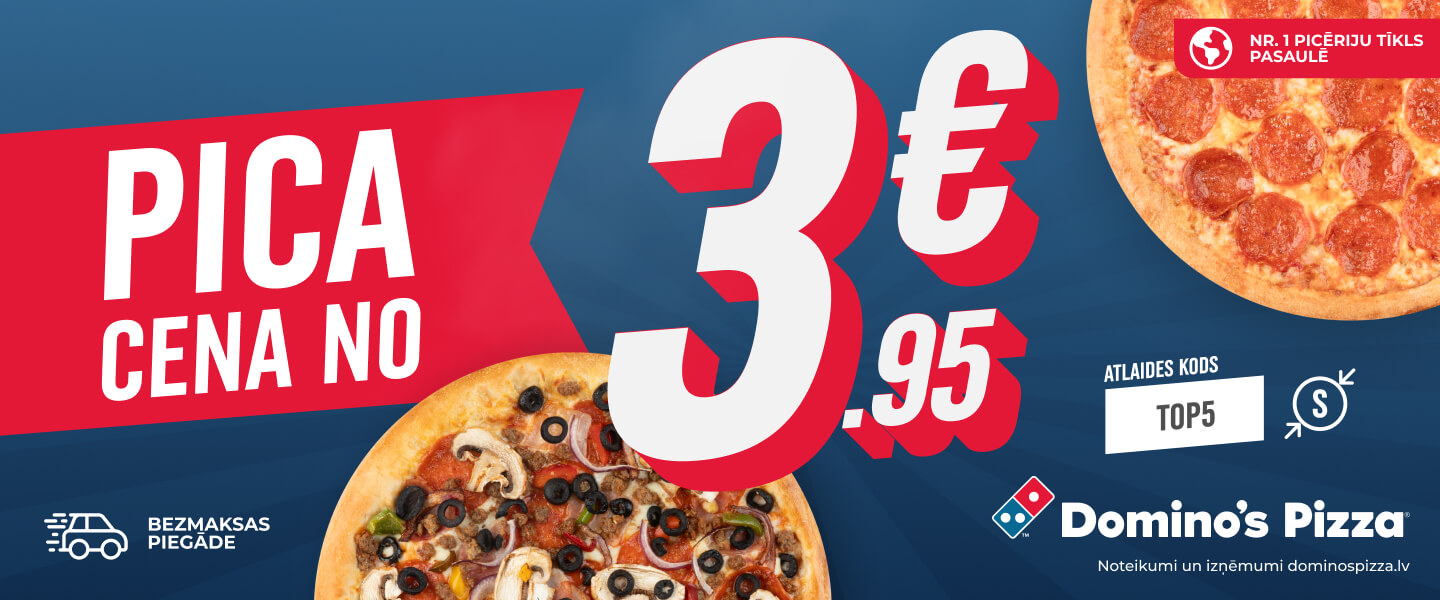 Order pizza in Riga with delivery | Domino’s Pizza