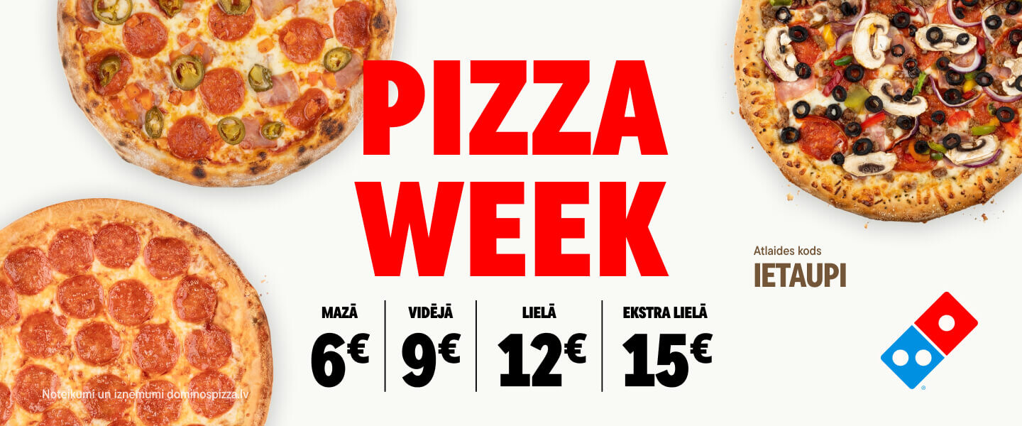Order pizza in Riga with delivery | Domino’s Pizza
